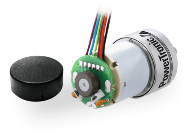 Encoder for DC Motor Magnetic Incremental Type One and Two Channel Hall ...