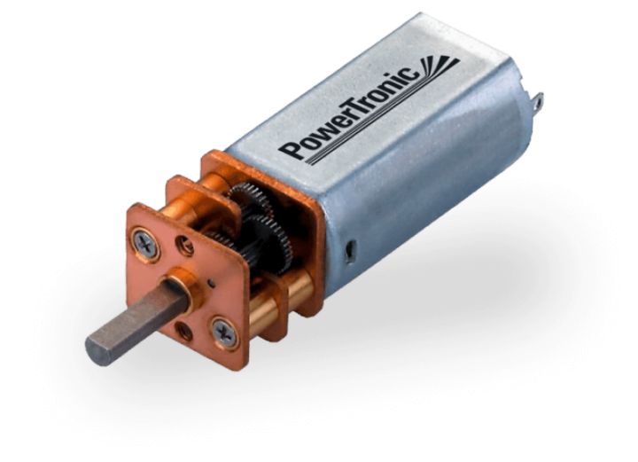 Spur geared motors (round) | PowerTronic | 2026