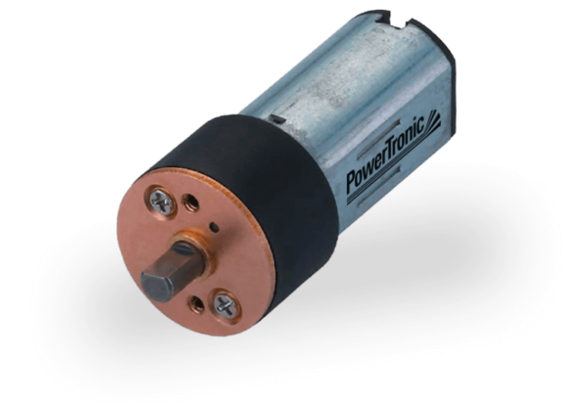 Spur geared motors (round) | PowerTronic | 2024