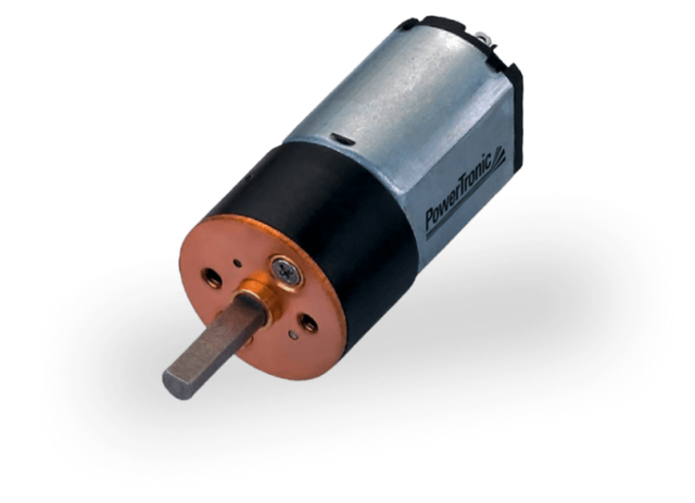 Spur geared motors (round) | PowerTronic | 2024